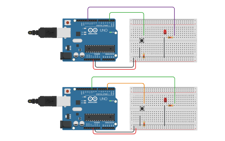 Circuit design Switch - Tinkercad