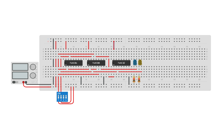 Circuit design LAB 2-2 - Tinkercad