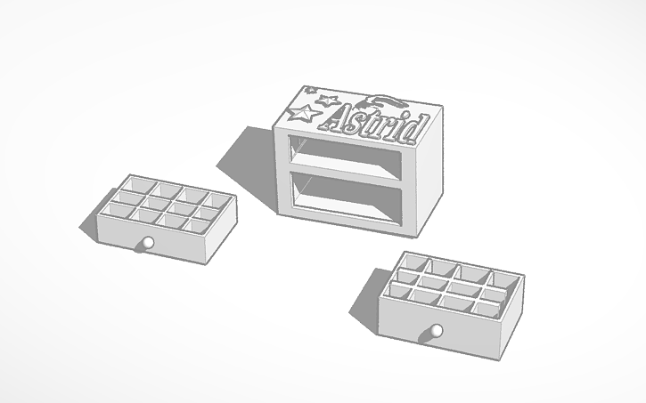 3D design Jewelry Box - Tinkercad