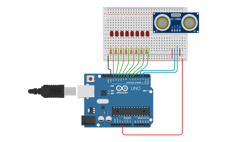 Circuit design LEACH-LAB-13-C - Tinkercad