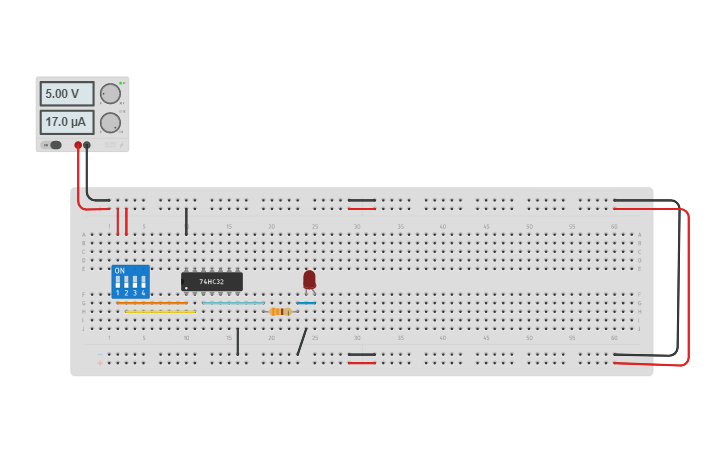 Circuit design led | Tinkercad