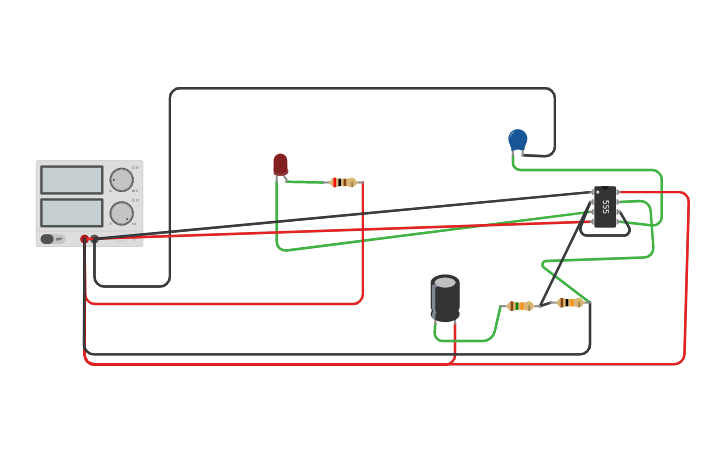 Circuit Design Ic Clock 555 Tinkercad