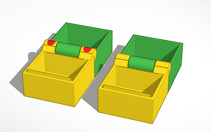 3D design Study #6: Mid-Air Hinge | Tinkercad