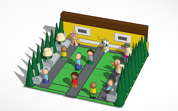 3D design Parc - Tinkercad