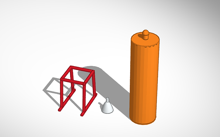 3D design Silo 1:160 | Tinkercad