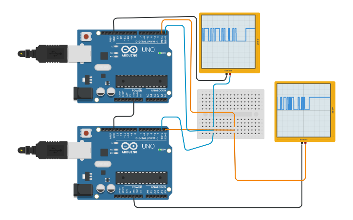 Circuit Design Activity 4 Serial Communication With Arduinos Tinkercad