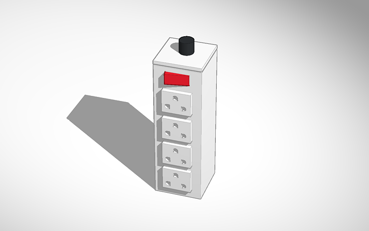 3D design PLUG - Tinkercad
