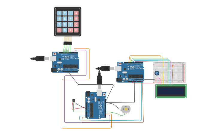 Circuit design Projeto Final | Tinkercad
