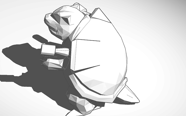 3D design Blastoise | Tinkercad