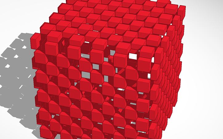 3D design Cube - Tinkercad
