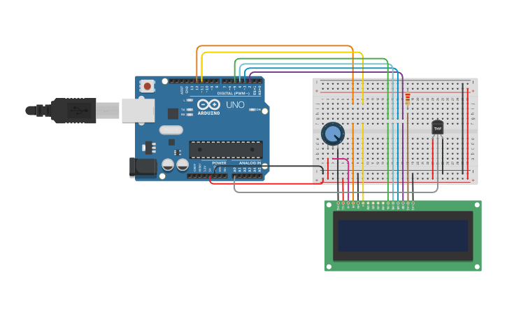 Circuit design Lab 2 - Digital input | Tinkercad