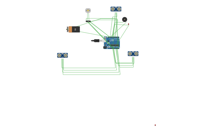 Circuit design railway_gate_automation - Tinkercad