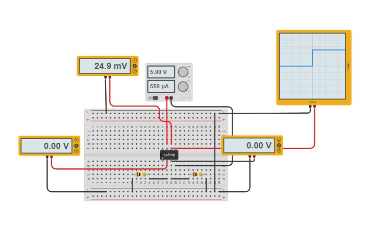 Circuit Design Mod 5 Percobaan 1 Tinkercad