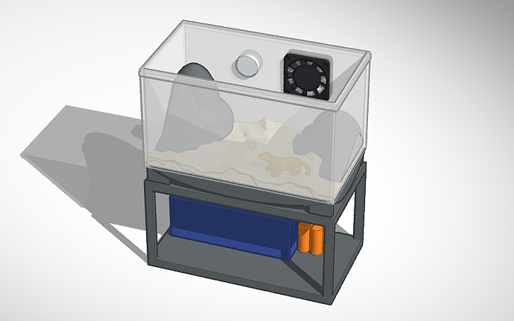 3D design Smart Reptile Cage | Tinkercad