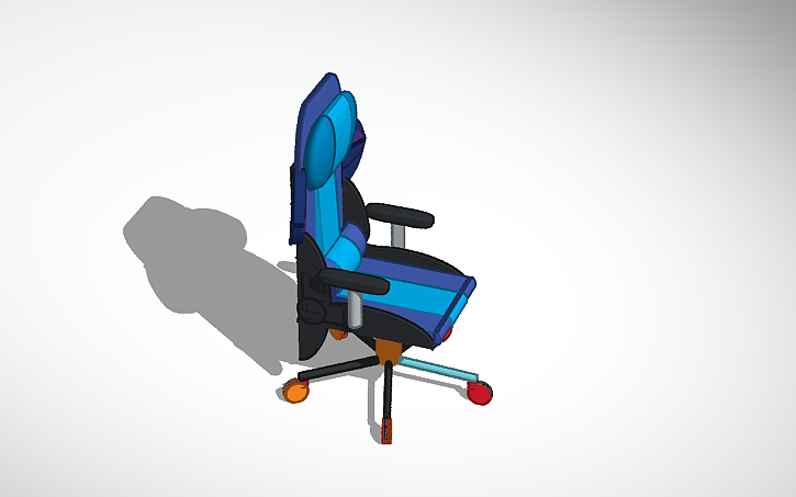 3D design Gaming Chair - Tinkercad