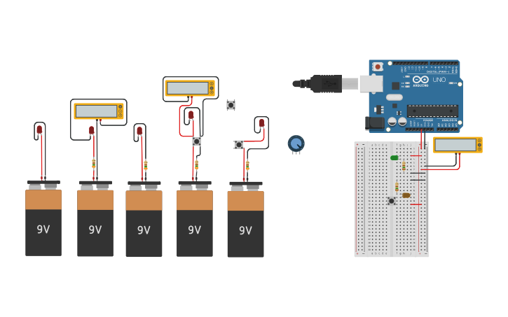 Circuit design Basic LED + Button + Proto + Basic code - Yair Bonastre ...