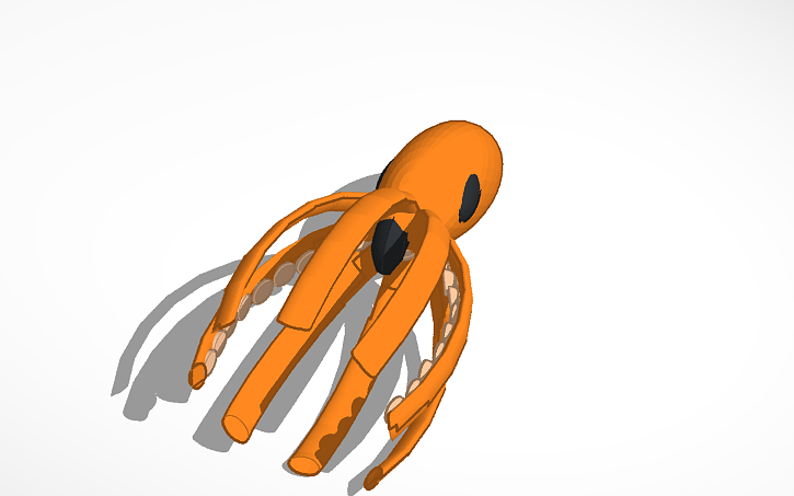 3D design Octopus - Tinkercad