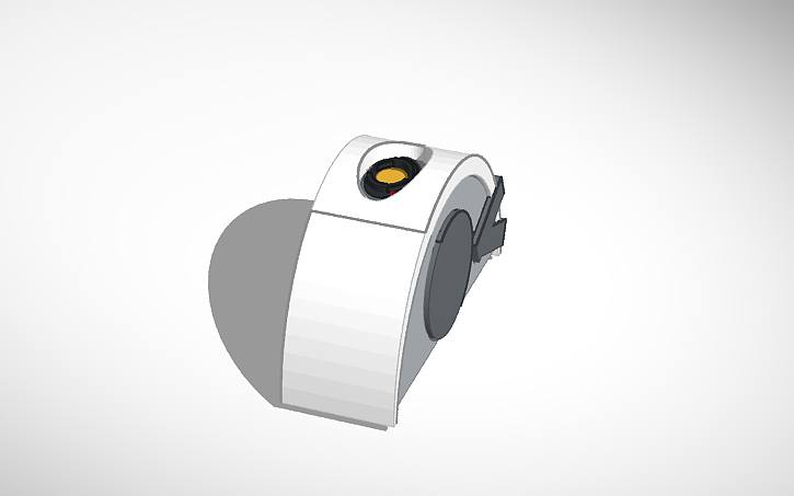 3D design GLaDOS Head - Tinkercad