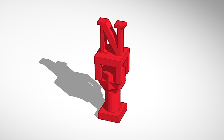 3D design Nels game piece | Tinkercad