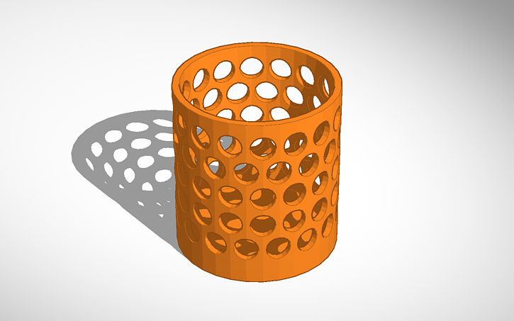 3D design Candle Holder | Tinkercad