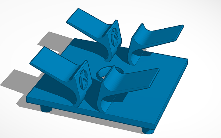 3D design Xbox controller holder - Tinkercad