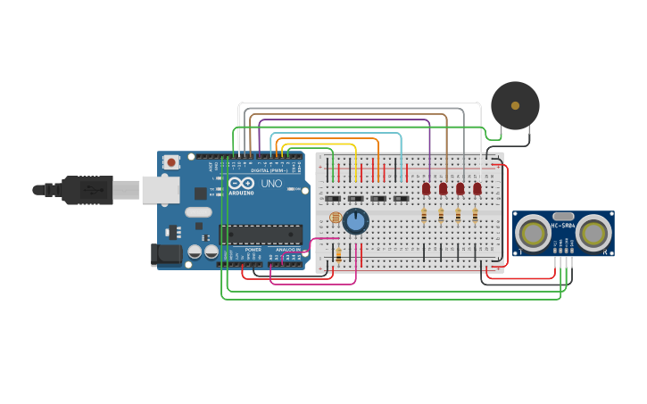 Circuit design Circuito Padrão Arduino - Serial Monitor e Componente ...