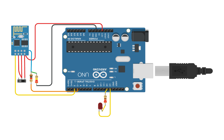 Circuit Design Copy Of Copy Of Урок 6 Wifi 01 Tinkercad