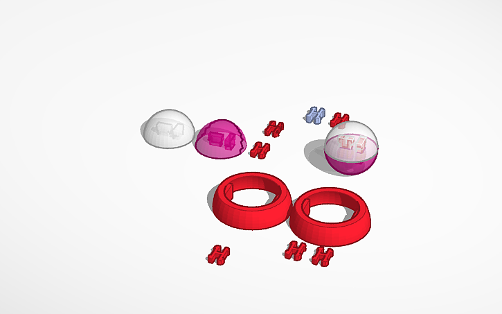 3D design Snap Together ZDP Trick - Tinkercad