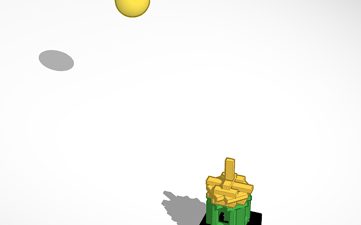 3D design Peace temple - Tinkercad