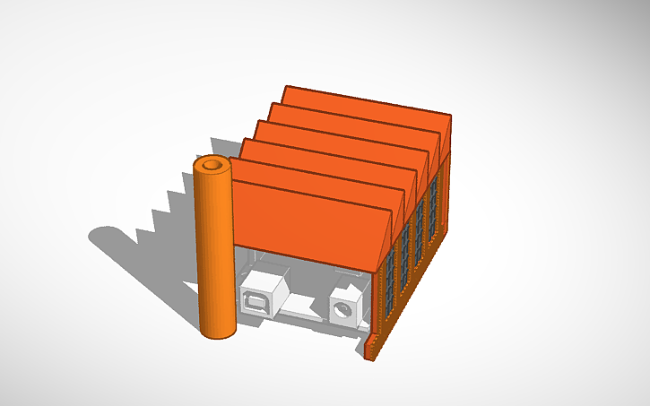 3D design Arduino factory - Tinkercad