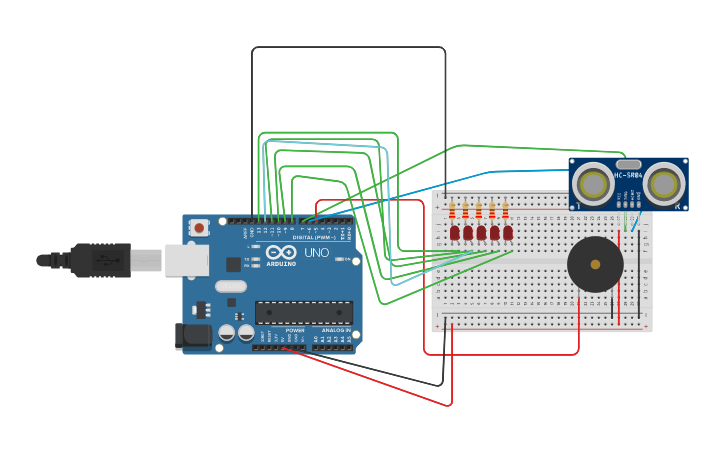 Circuit design EXAMEN EJERCICIO 2 | Tinkercad