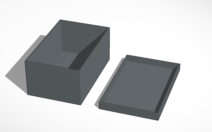 3D design Money box - Tinkercad