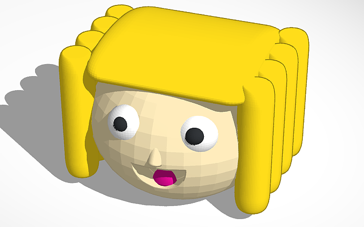 3D design Lovely Woman - Tinkercad