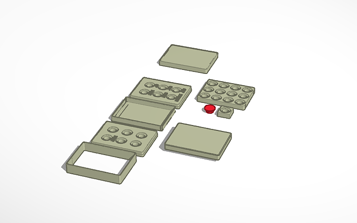 3D design Shell Holder Holder - Tinkercad