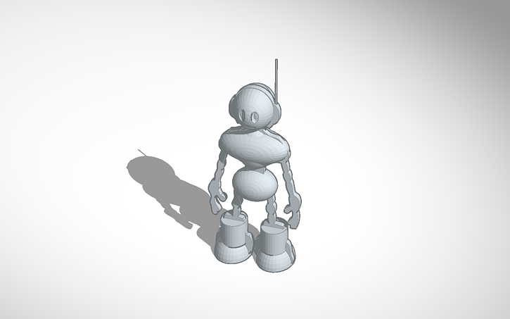 3D design Robot Cartoon.. | Tinkercad