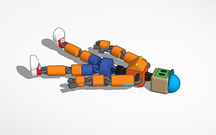 3d Design T Bot Tinkercad
