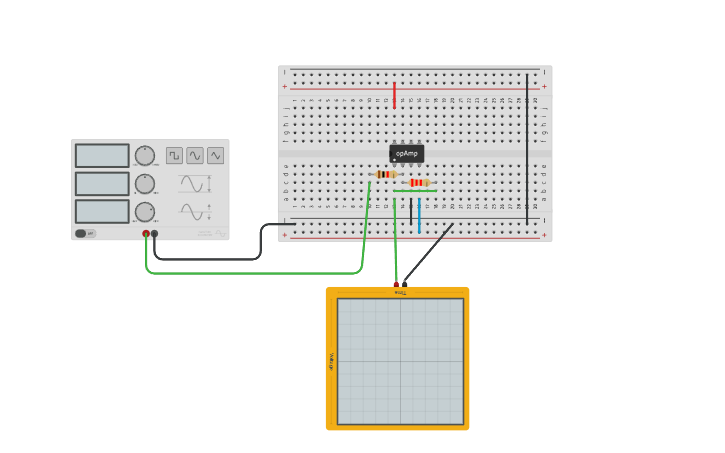 Circuit design AMP INV LM358 (BANCHINO) - Tinkercad