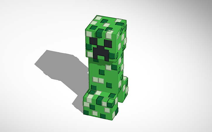 3D design Creeper - Tinkercad