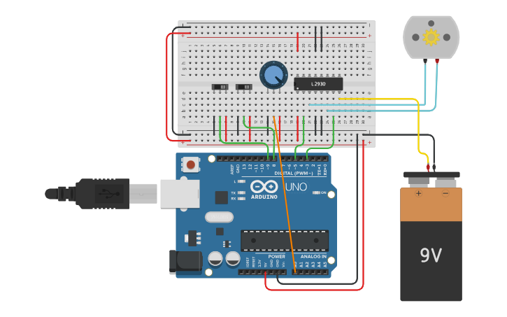 Circuit design CONTROL DE VELOCIDAD Y SENTIDO DE GIRO PARA MOTOR DC ...