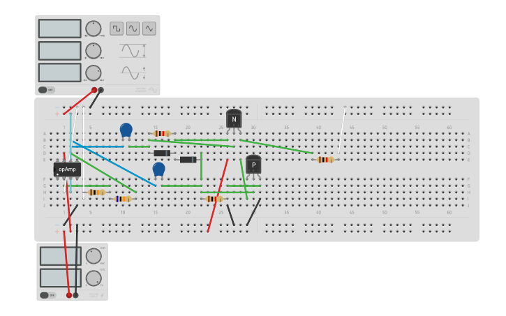 Circuit Design Amplificador De Audio Tinkercad
