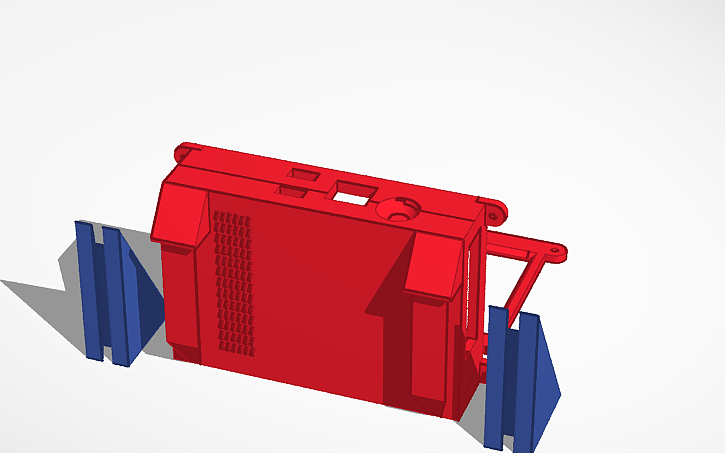 3D design pi case - Tinkercad