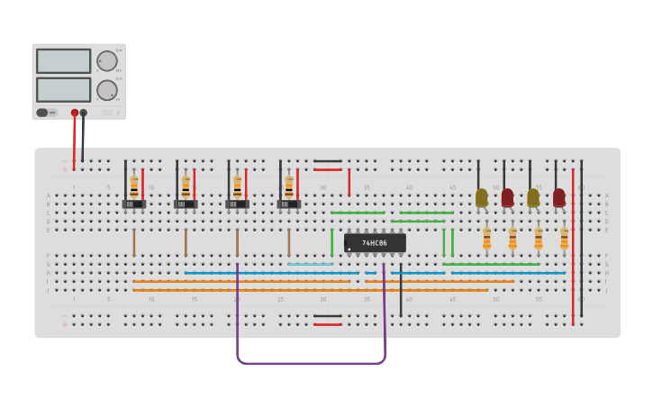 Circuit design AST 122- REPUESTO- BIT I- A- CIRCUIT NO. 2 - Tinkercad
