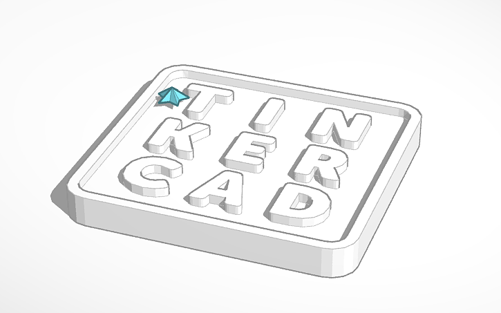 3D design tinkercad keychain 2.0 | Tinkercad