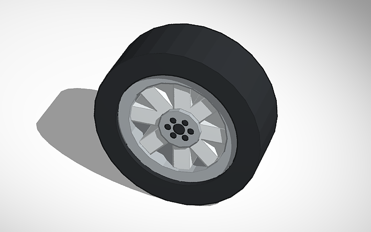 3D design Wheel (바퀴) | Tinkercad