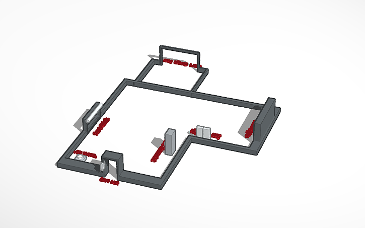 3D design A Smart Home - Tinkercad