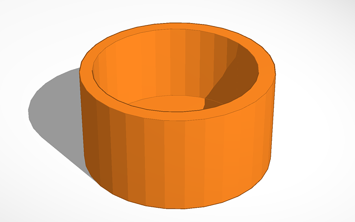 3D design Flower Pot - Tinkercad