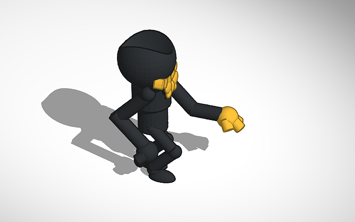 3D design bendy | Tinkercad