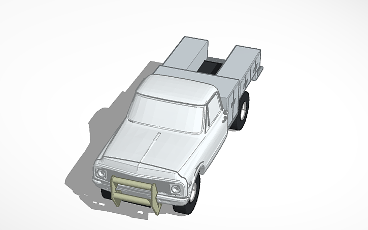 3D design Chevy Utility Truck - Tinkercad