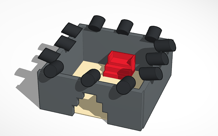 3D design ZAMEK | Tinkercad