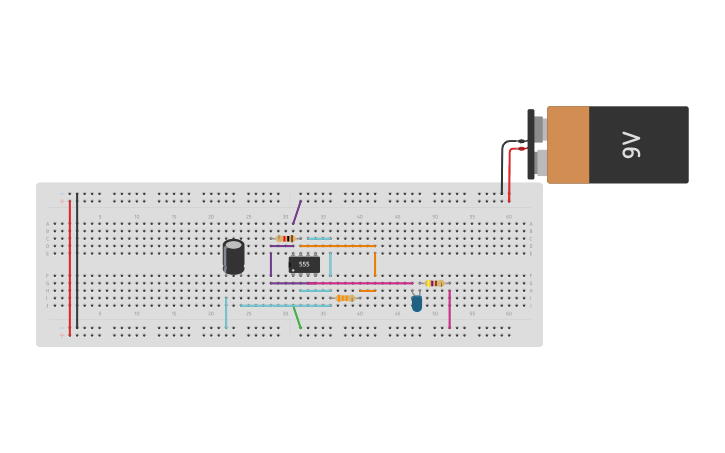 Circuit design Pisca-pisca Caio Landgraf | Tinkercad